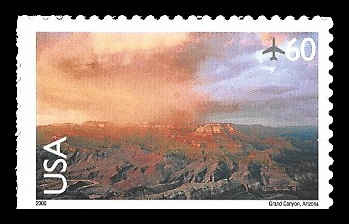 PCBstamps US C135 60c Grand Canyon, MNH, (4) | United States, Air Mail ...