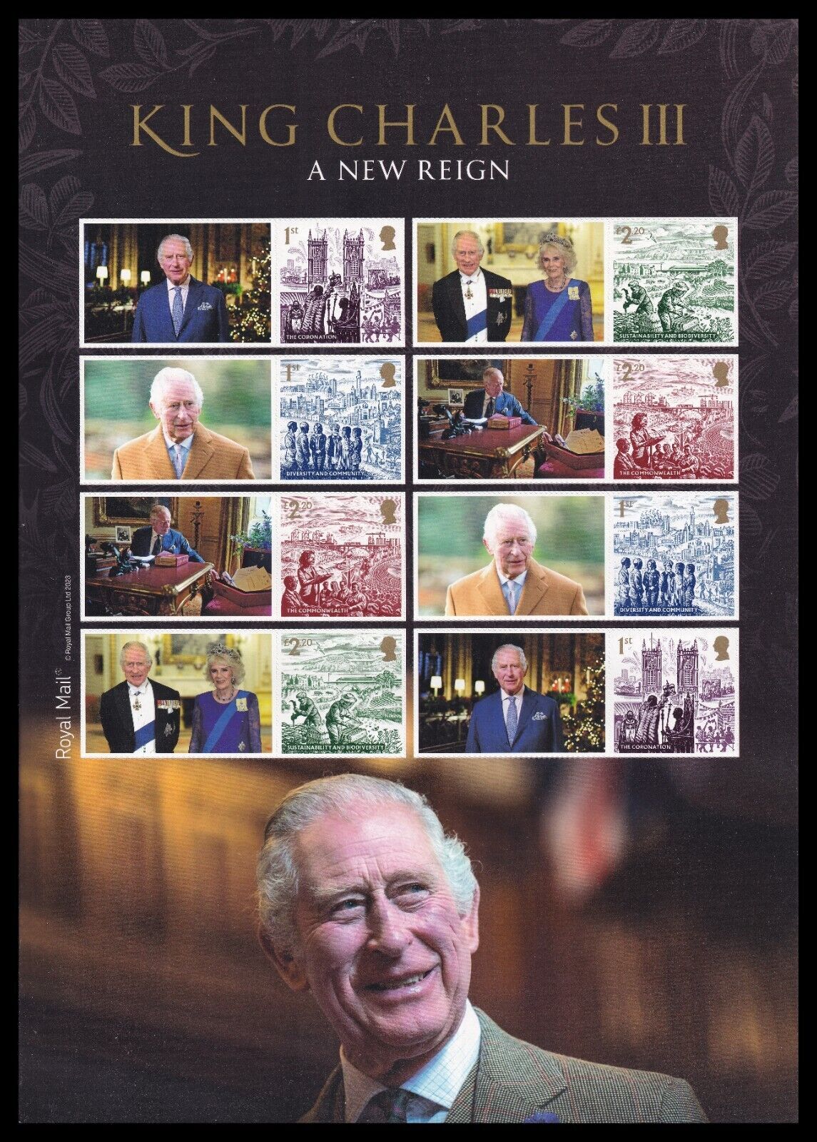 GB LS150 King Charles III A New Regin collector sheet MNH 2023 | Great ...