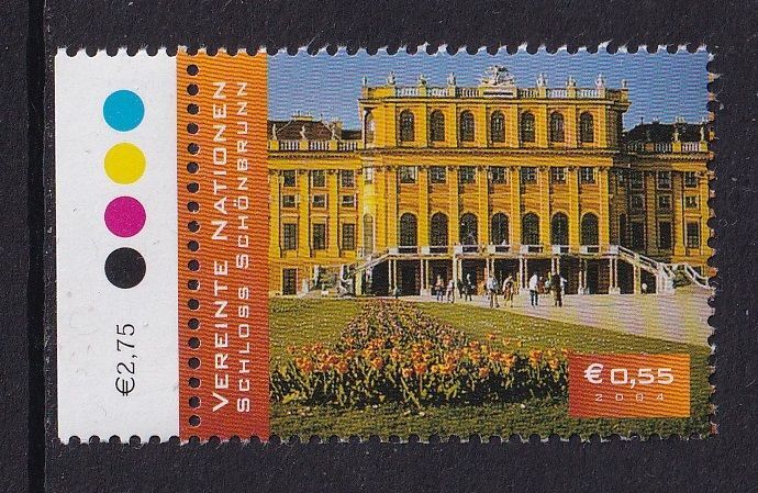 United Nations Vienna #341 MNH 2004 Schloss Schonbrunn Vienna 55c ...