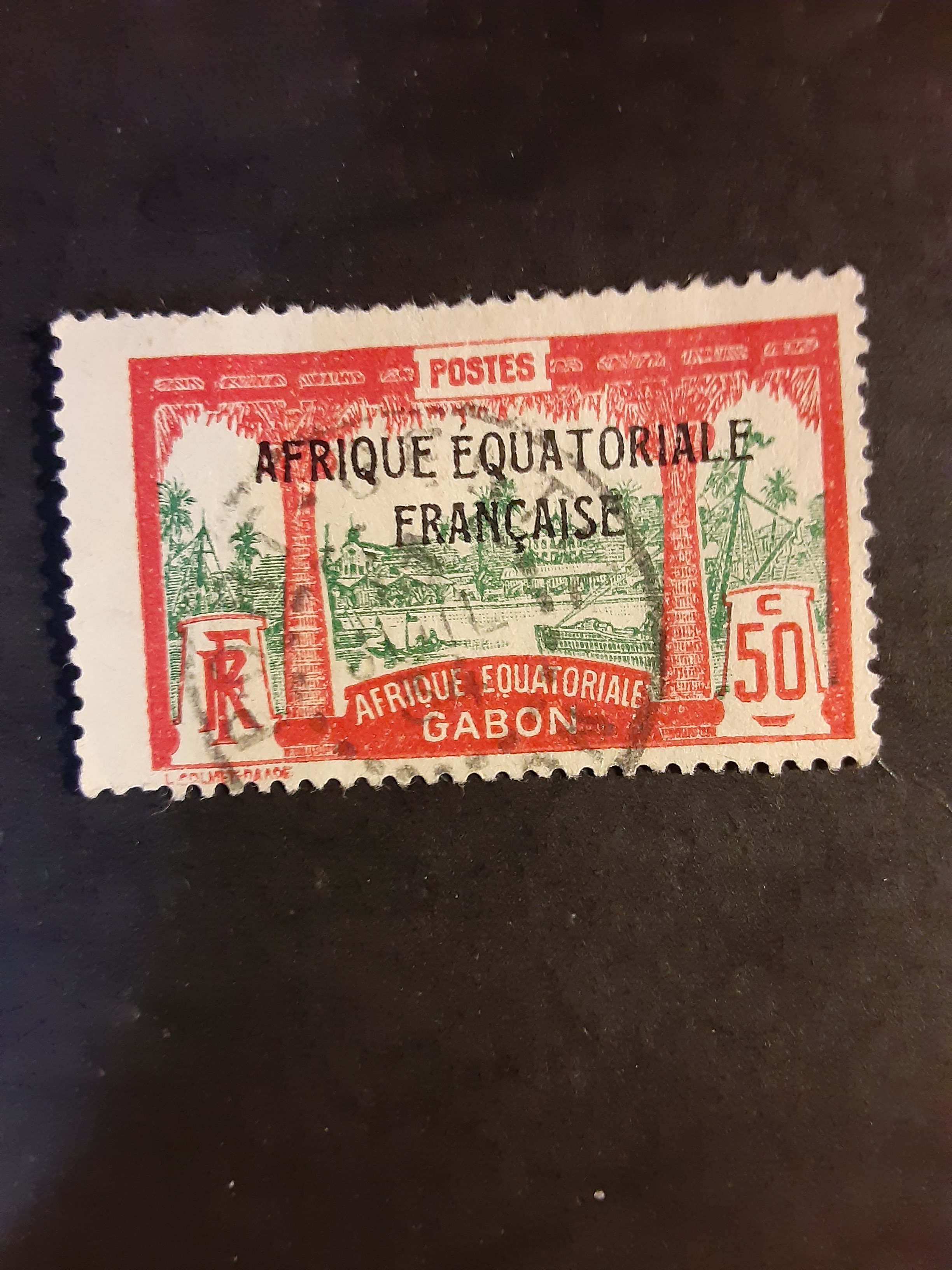Gabon #102 Used | Europe - France & Colonies, General Issue Stamp ...