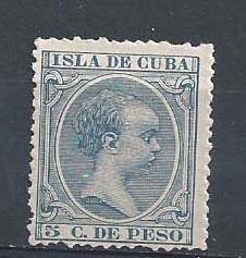 Cuba Stamp MNH Isla DE Cuba 5 C. DE Peso #Cc14 | Caribbean - Cuba ...