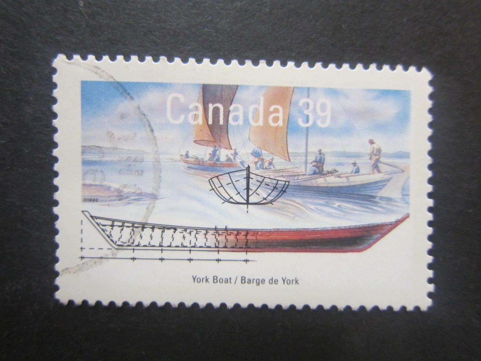 Canada #1268 Small Craft Work Boats very fine used {ca2159} | Canada ...