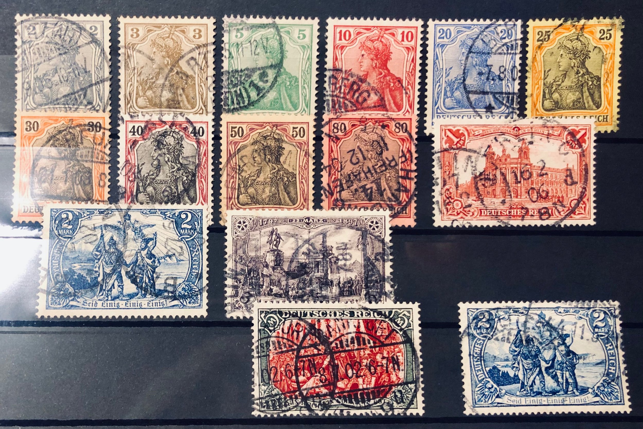 German Empire: 1902 Definitive Issue unwatermarked | Europe - Germany ...