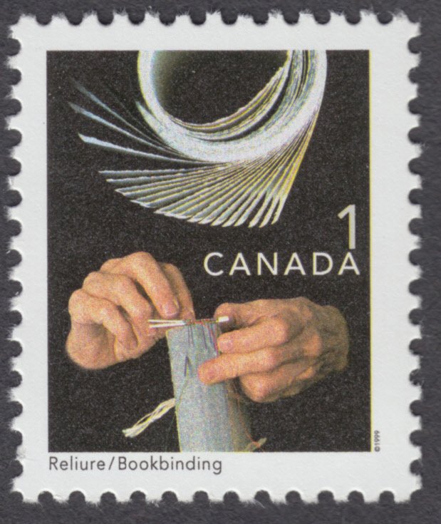 Canada - #1673 Traditional Trades - Book Binding - MNH | Canada ...