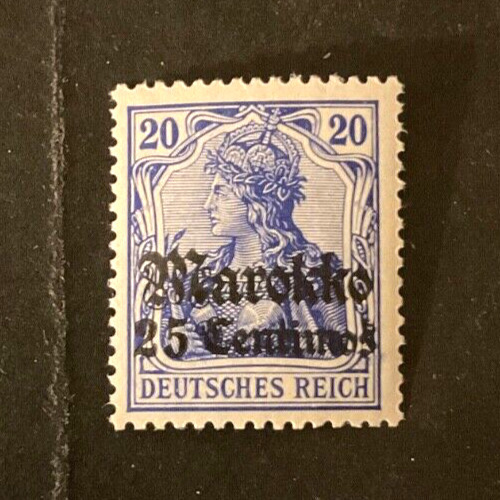 Stamps German Offices in Morocco Scott #48 never hinged | Europe ...