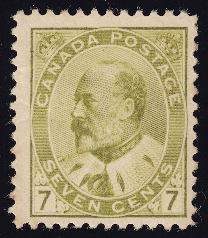 Canada Scott 92 & 92b olive bister and greenish bister Mint HR OG Lot ...