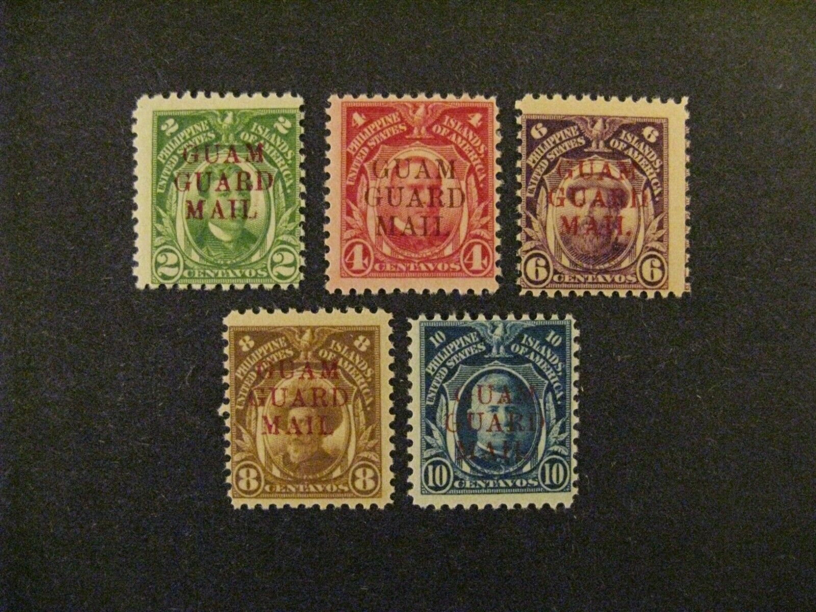 Guam #M7-11 mint hinged a22.11 6826 | United States, Military Stamp ...