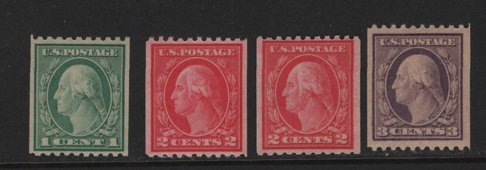 486 - 489 set VF-XF original gum mint never hinged with nice color ...