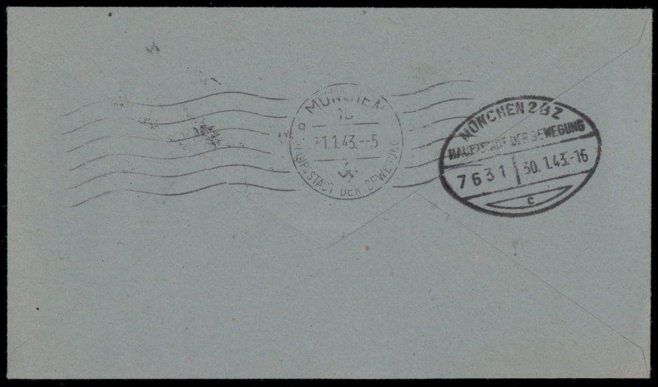 3rd Reich Germany 1943 FP968 10th Anniversary NSDAP Power Commemorative ...