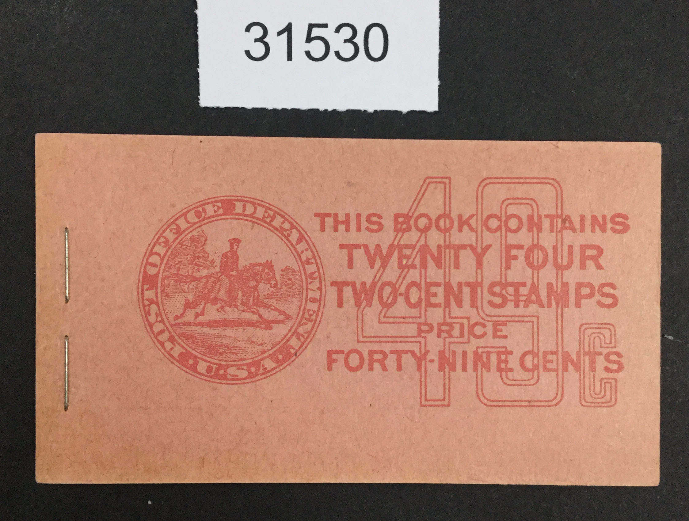 US Stamps #Bk81 Unexploded Booklet Mint OG NH $14 LOT #31530 | United ...