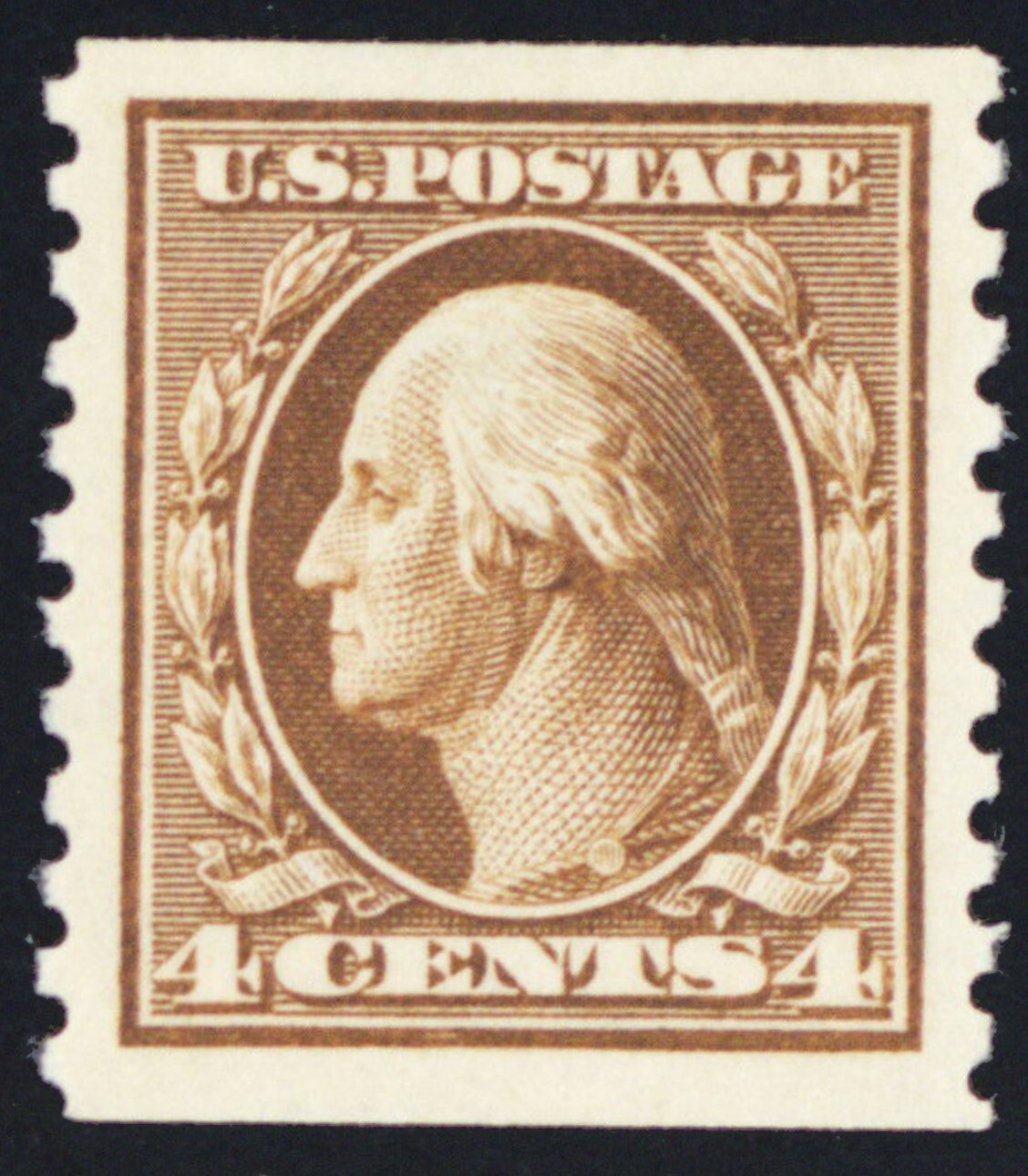 446, Mint XF LH 4¢ Coil - PFC Certificate - Stuart Katz | United States ...