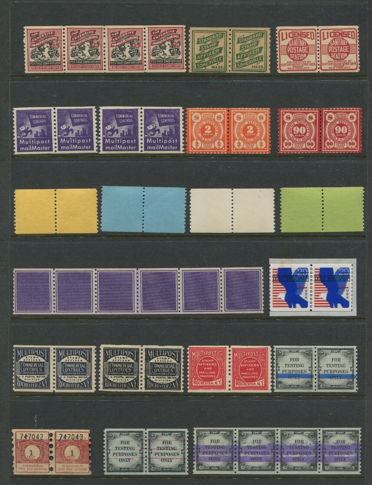 Test Stamps Large LOT of Listed & Unlisted Stamps With Many Better ...