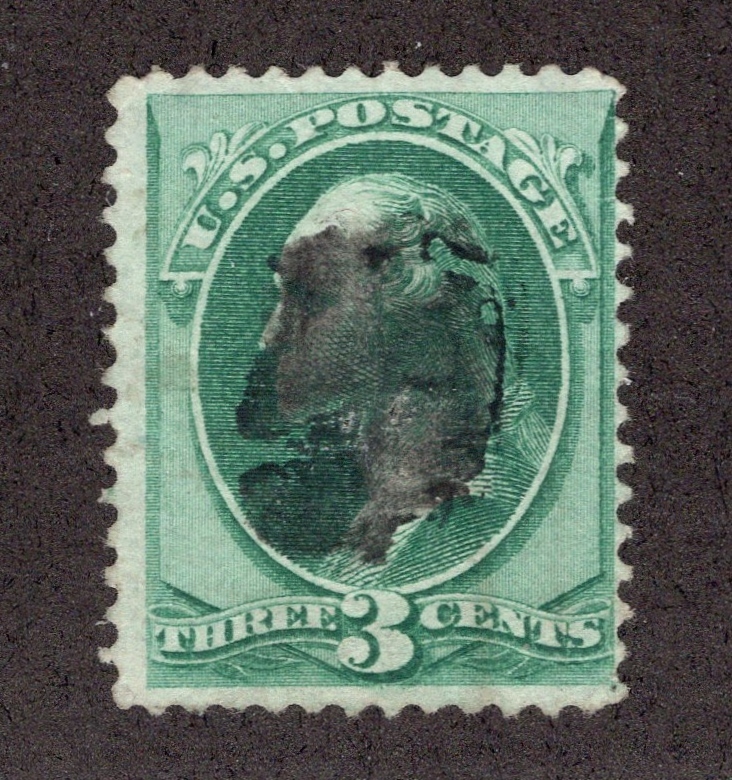 US #136 Three Cent *Minor Fault* ~jm-0764 | United States, General ...