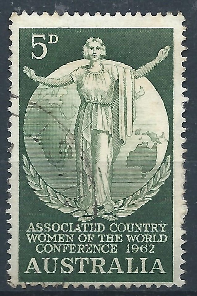 Australia 1962 - Country Women of the World - SG344 used | Australia ...