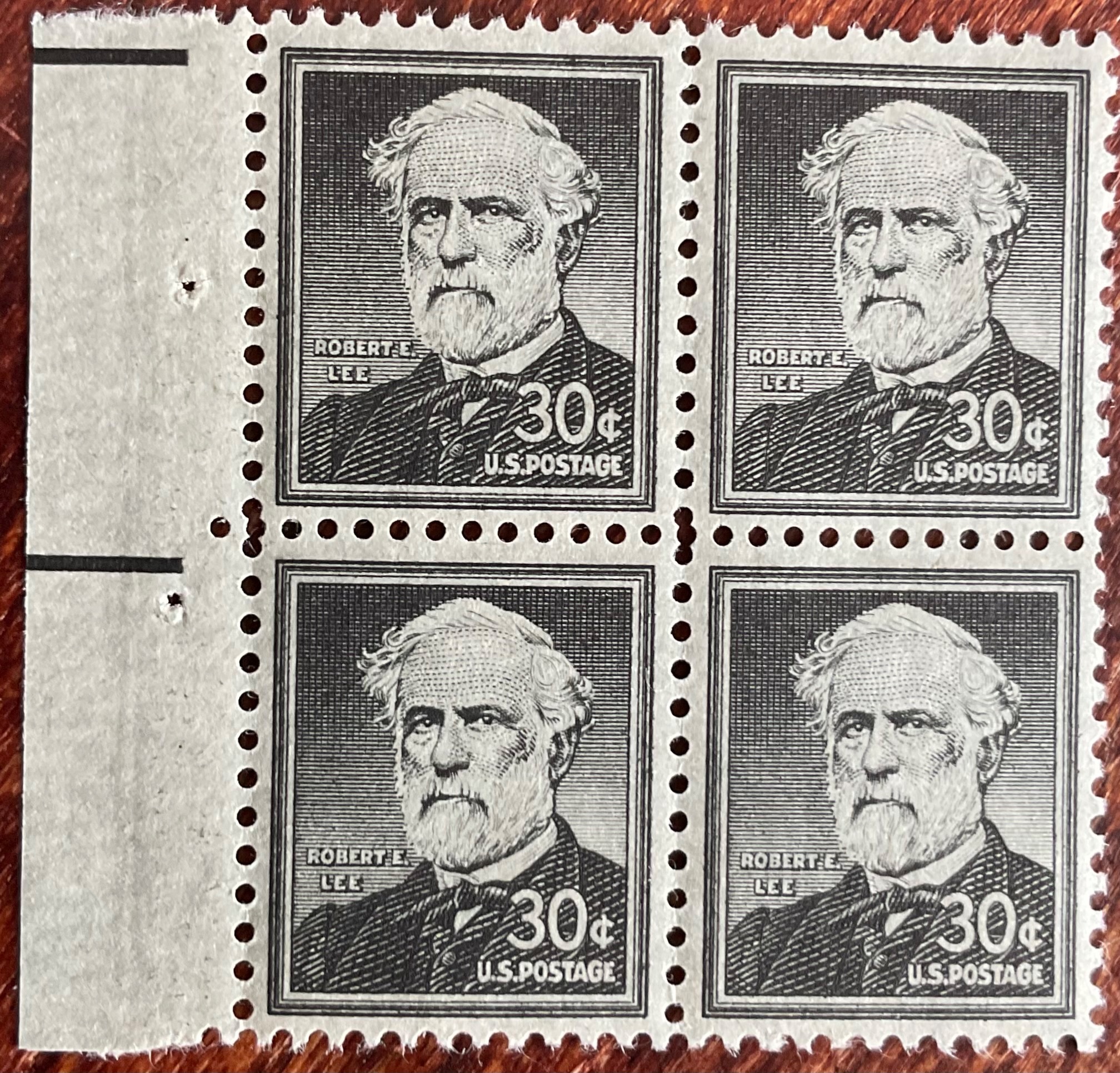 US #1049 MNH Block of 4 W/Selvage Robert E Lee L50 | United States ...