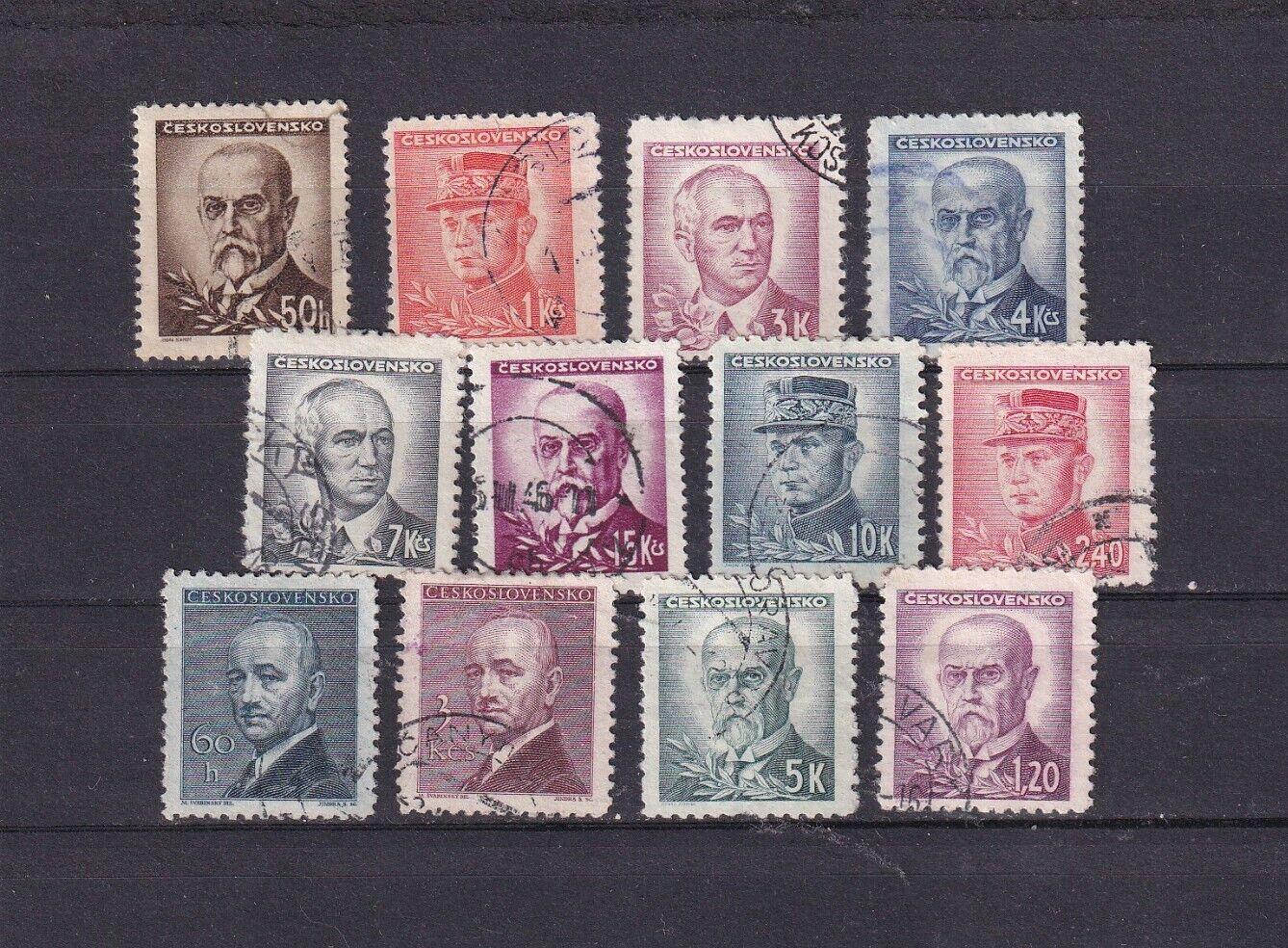 SA22d Czechoslovakia 1945 Personalities used stamps | Europe - Czech ...