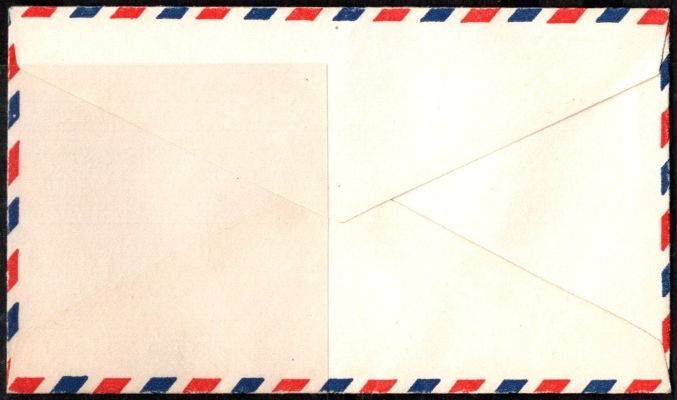 1950 US 3 3/4" x 2 3/16" Miniature Advertising Envelope Ride With ...