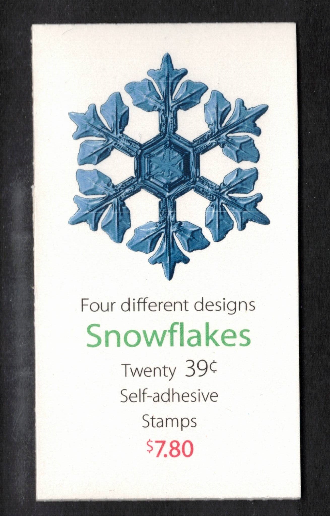 US 2006 Snowflake Complete Booklet; Scott BK303; MNH | United States ...