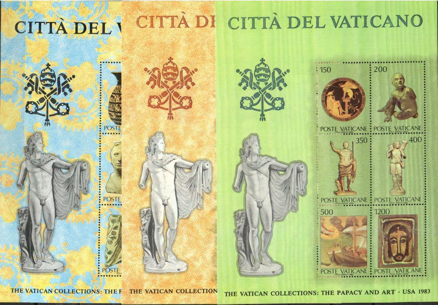 Vatican City Stamp - Papacy Art Collection Stamp - NH | Europe ...