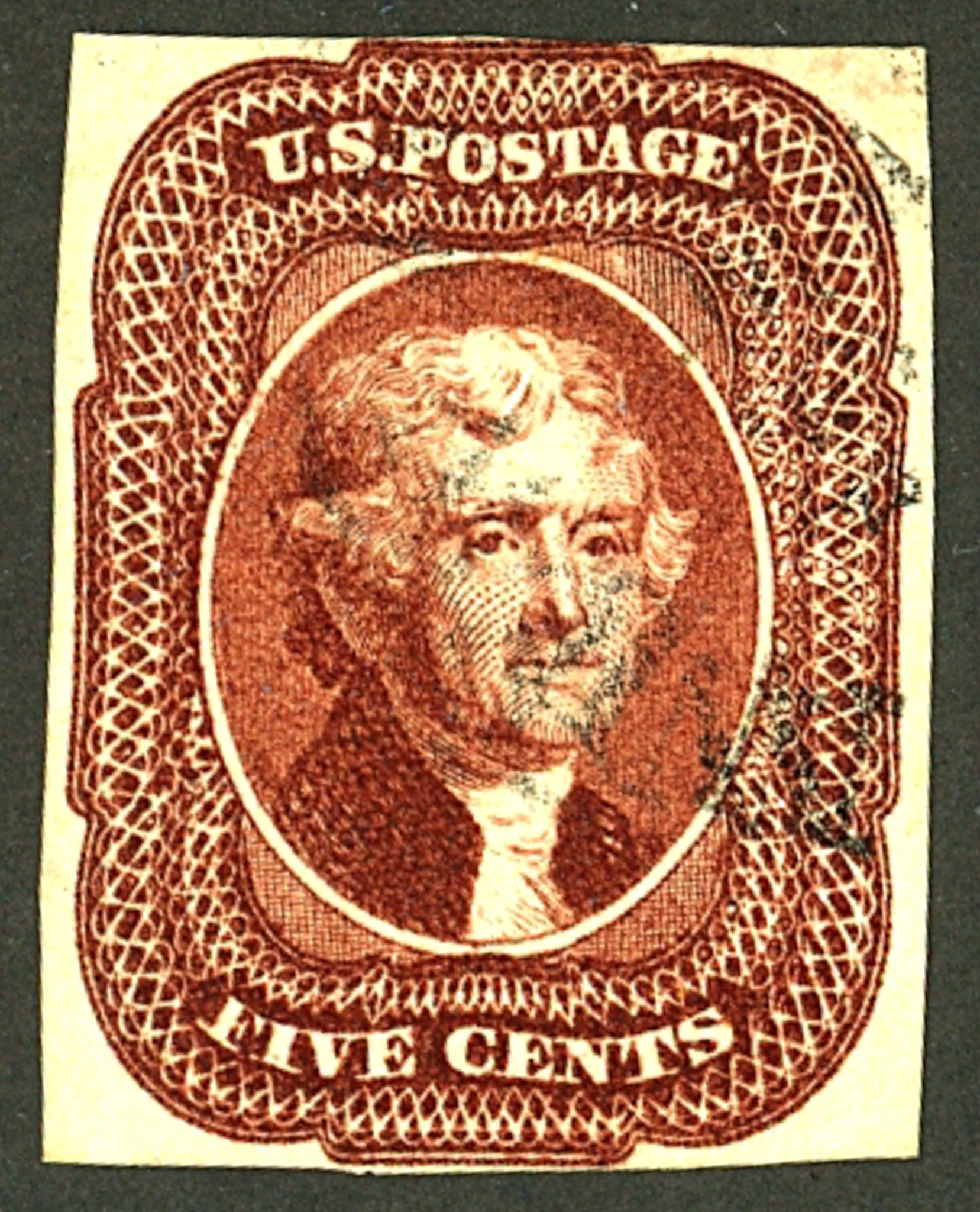 U.S. #12 Used With APS Cert | United States, General Issue Stamp / HipStamp