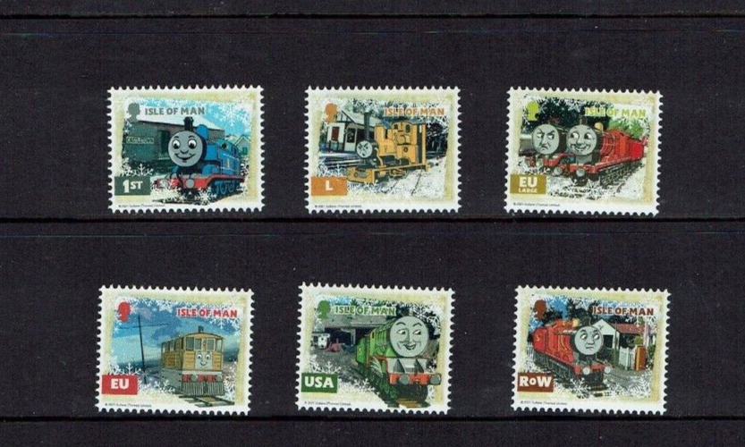 Isle of Man: 2021, Thomas the Tank Engine and Friends at Christmas, MNH ...