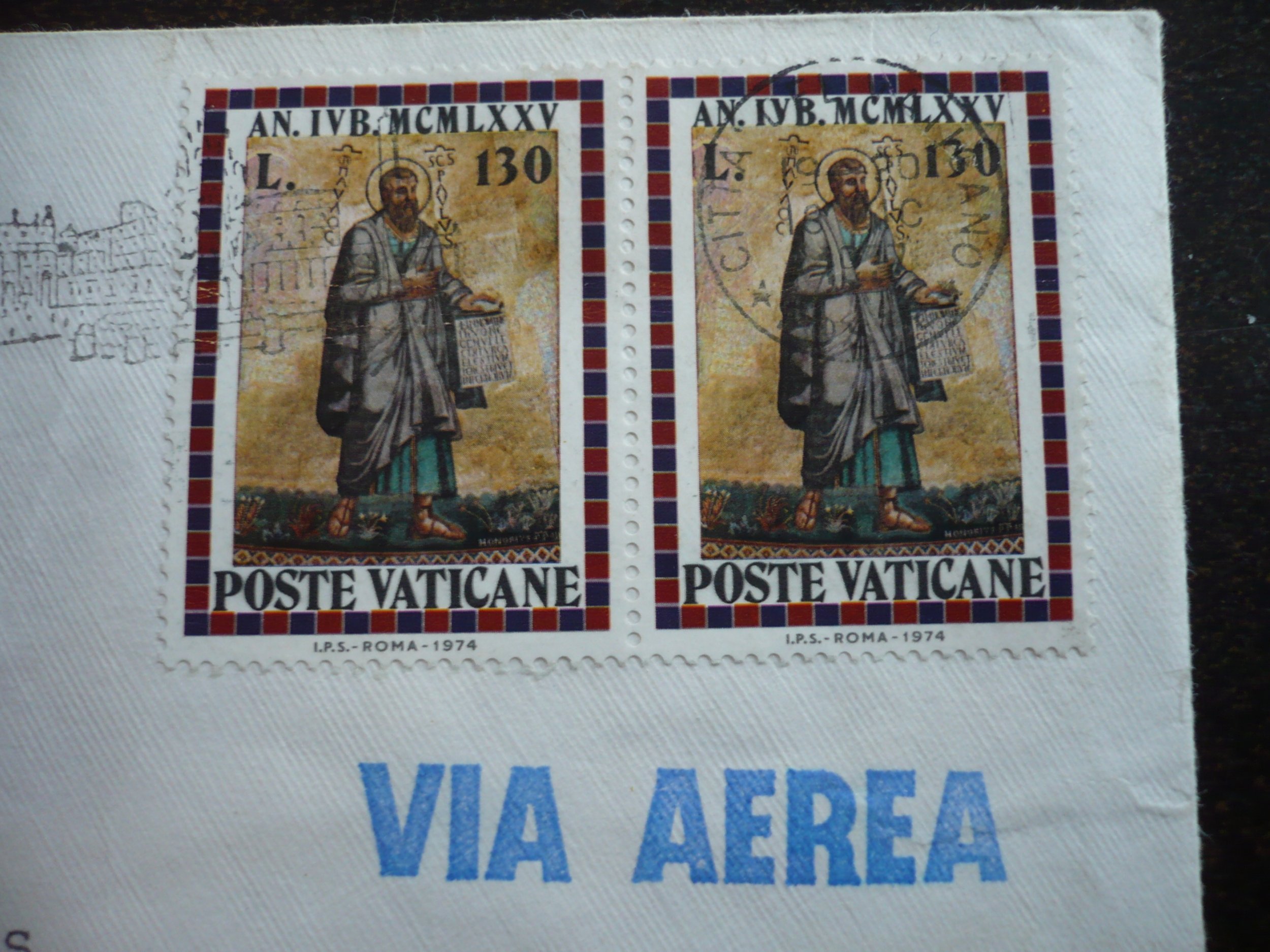 Postal History - Vatican - Scott# 569 - A Fine Envelope | Europe ...