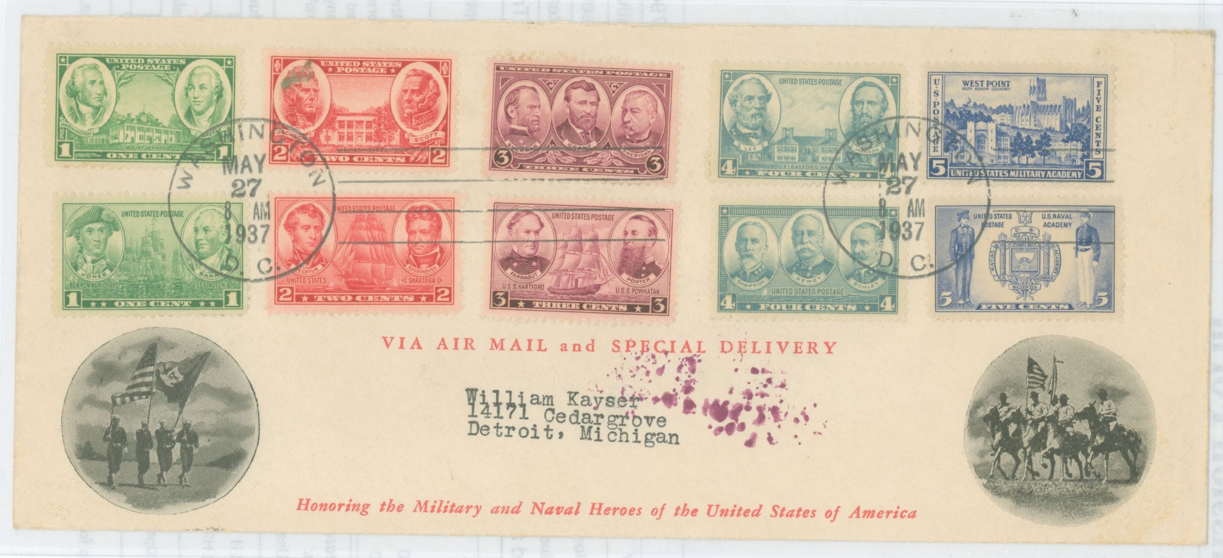 United States #785-794 Single (Complete Set) (Army) (Navy) | United ...