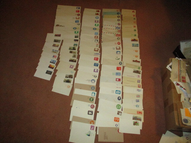 US Postal Stationary Collection Mint Entires, Over 100+ Different Items ...