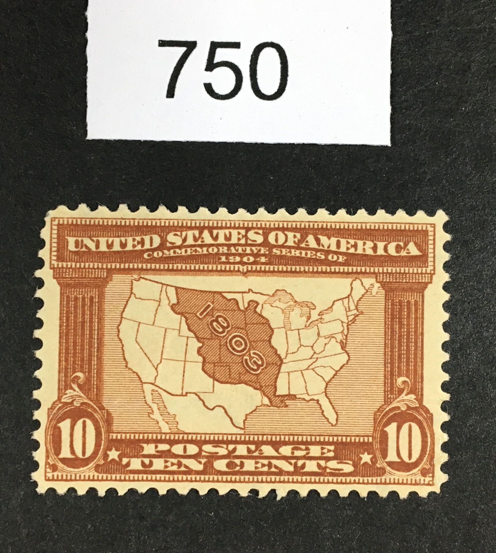 US Stamps # 327 Mint OG VLH LOT #E 750 | United States, General Issue ...