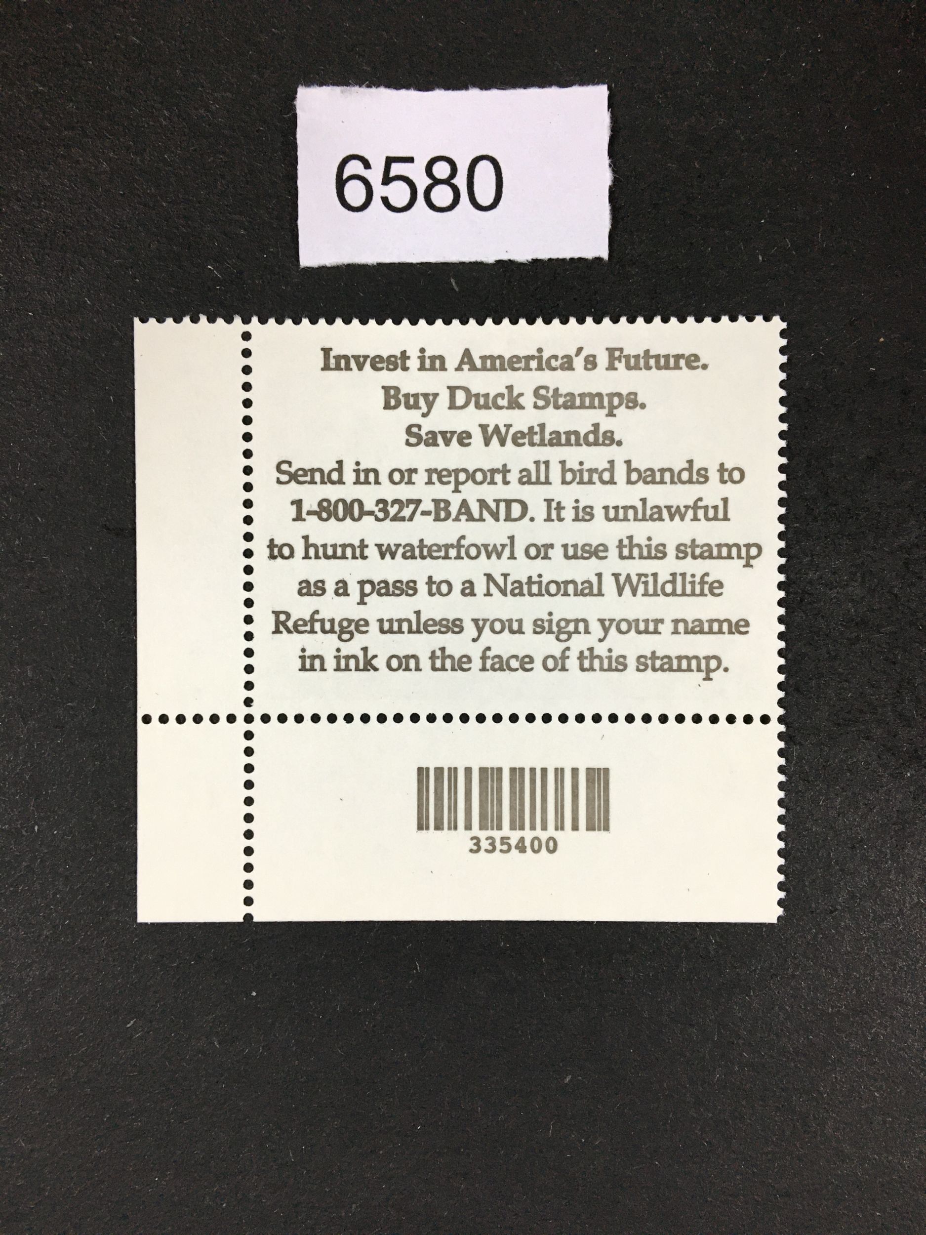 US # Rw83 Mint OG NH XF+ Plate Single Post Office Fresh Choice LOT #L ...