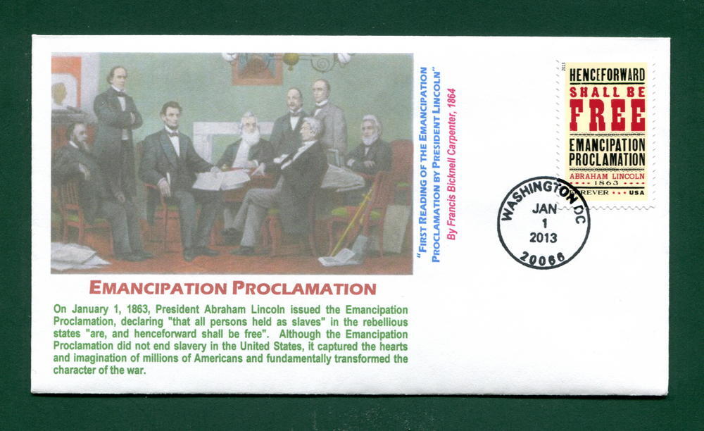 Sc. 4721 Emancipation Proclamation FDC - Thrifty Photo 1 | United ...