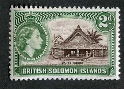 Br. Solomon Islands 1956 #92 mnh cv. $0.35 ( bcxx10433 ) | Australia ...