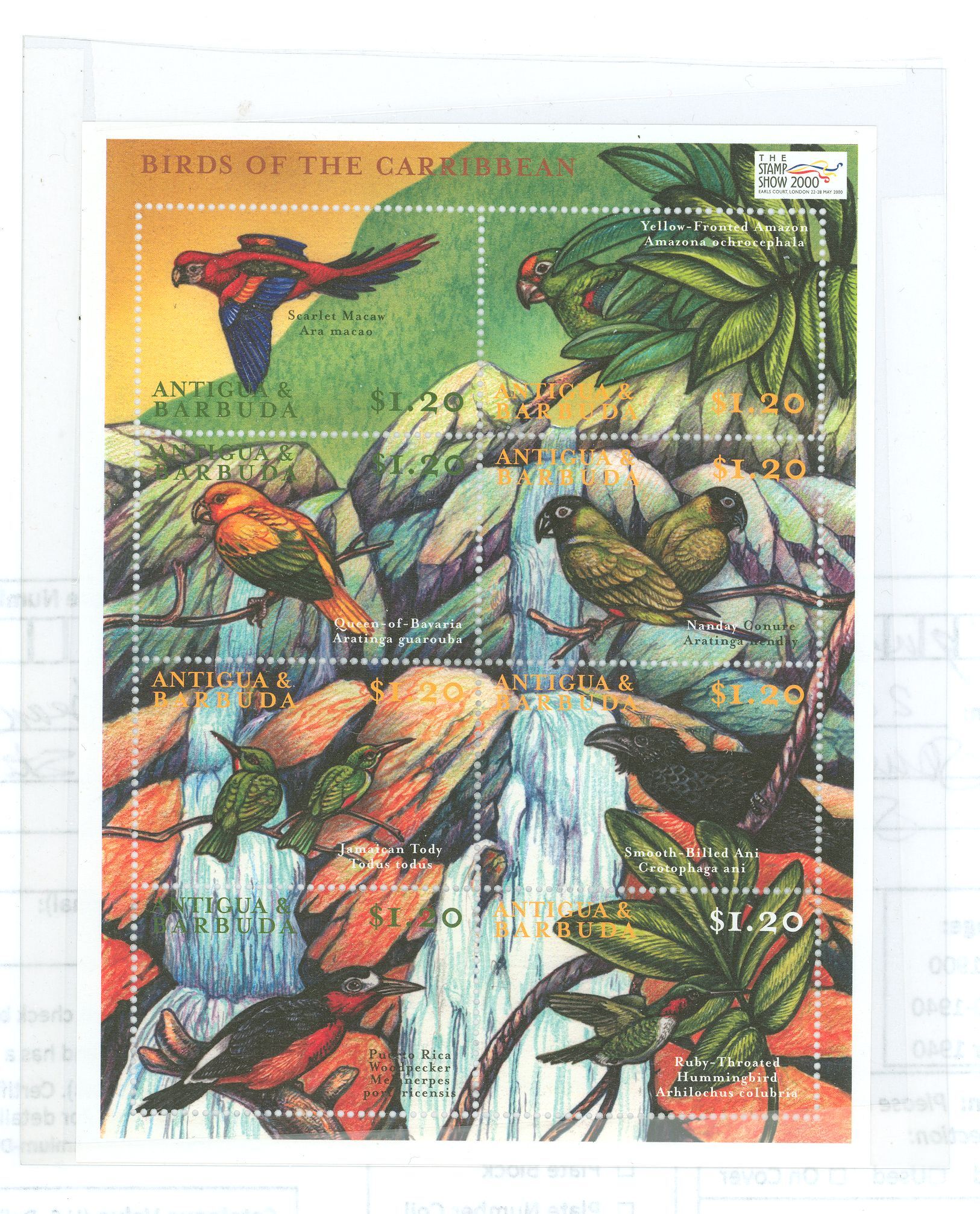 Antigua #2310 Souvenir Sheet | Caribbean - Antigua, General Issue Stamp / HipStamp
