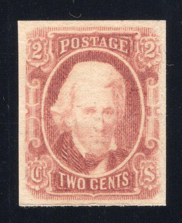 CSA 1863 2¢ Jackson - OG MNH - SC# 8 Quality Mint State (ref# 239451 ...