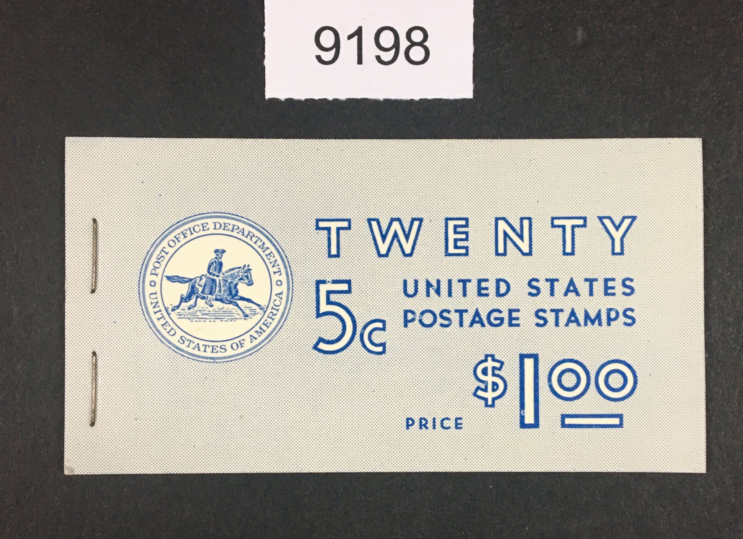 US Stamps # Bk110 Complete Unexploded Booklet $28 LOT #C 9198 | United ...