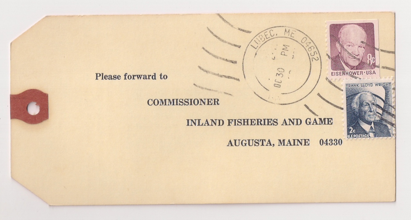 2c Prominent Americans & 8c #1395 (from 1395a most likely) used Deer ...