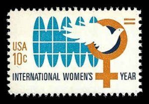 Scott 1571 International Women'S Year 10¢ Single Mint Never Hinged ...