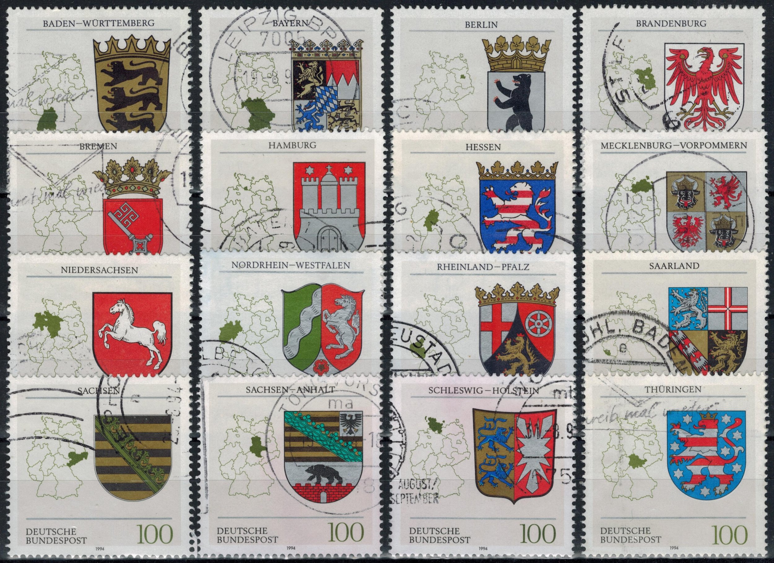 Germany - Bund - Scott 1699-1714 | Europe - Germany & Colonies ...