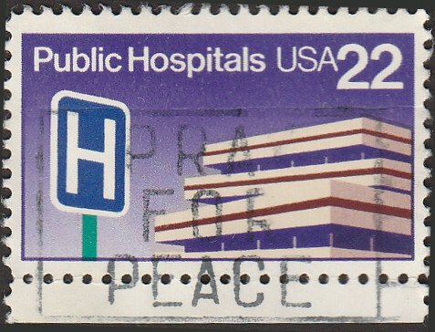 # 2210 Used Public Hospitals | United States, General Issue Stamp ...