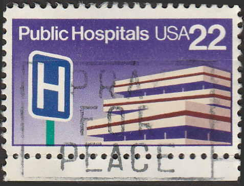 # 2210 Used Public Hospitals | United States, General Issue Stamp ...