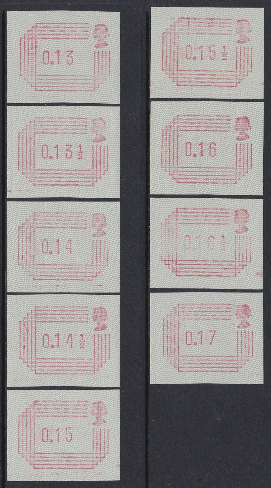 1984 Frama Labels Complete Set of 34 Mint | Great Britain, General ...