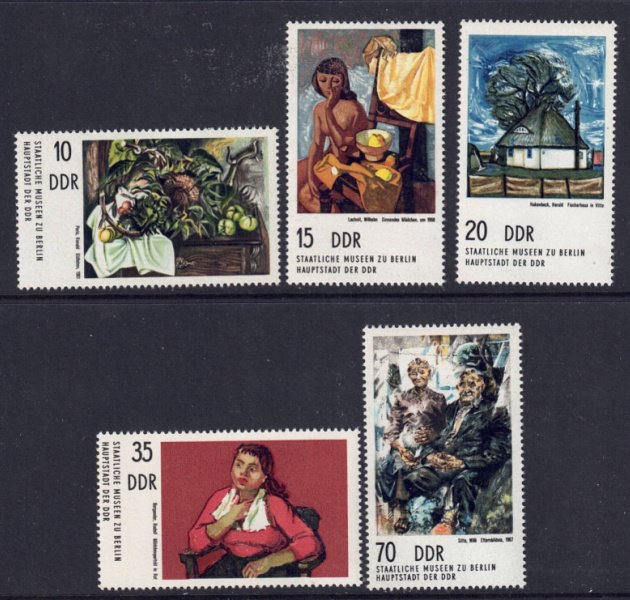 Germany DDR #1599-1603 MNH Full Set of 5 Stamps | Europe - Germany ...