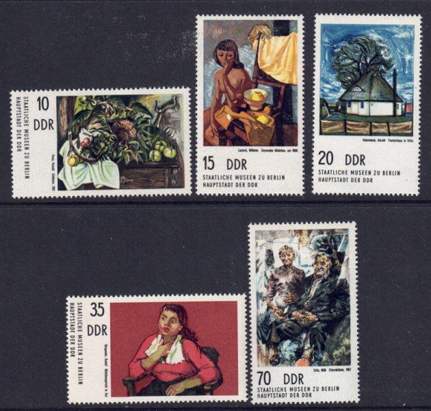 Germany DDR #1599-1603 MNH Full Set of 5 Stamps | Europe - Germany ...