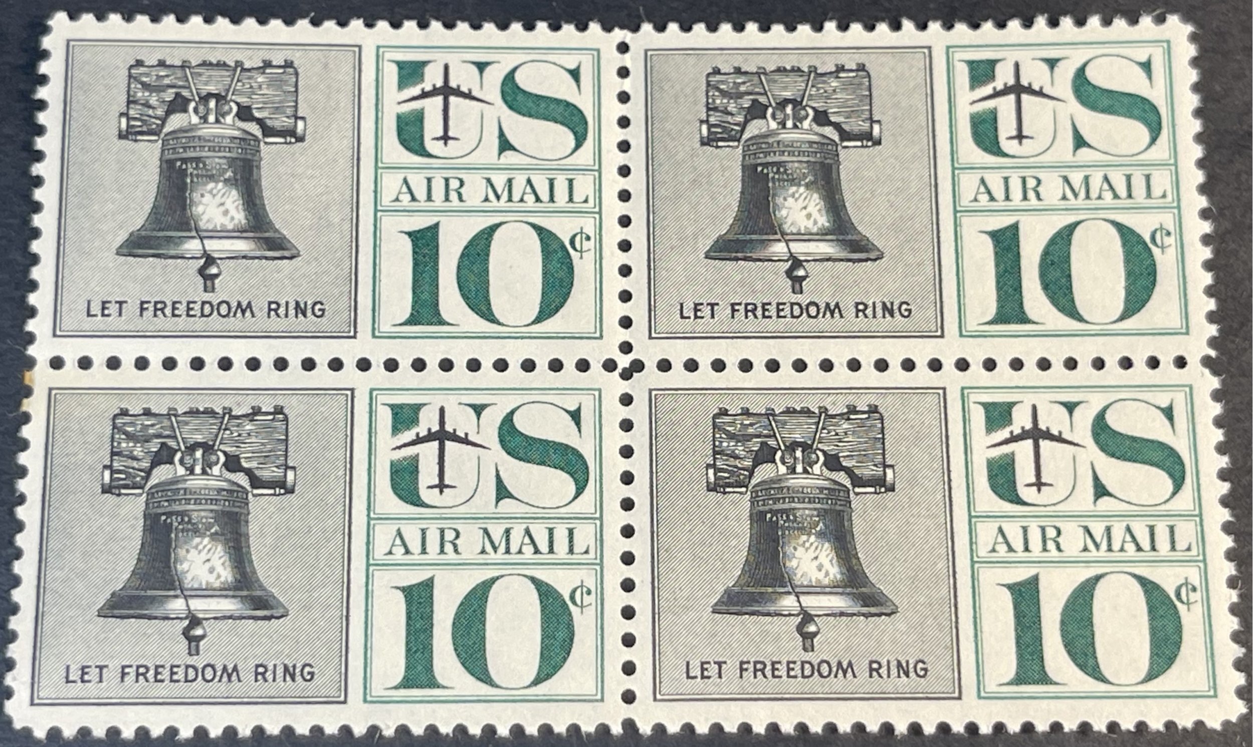 U.S.# C57-Mint Never/Hinged--Block of 4--1960 | United States, Air Mail ...