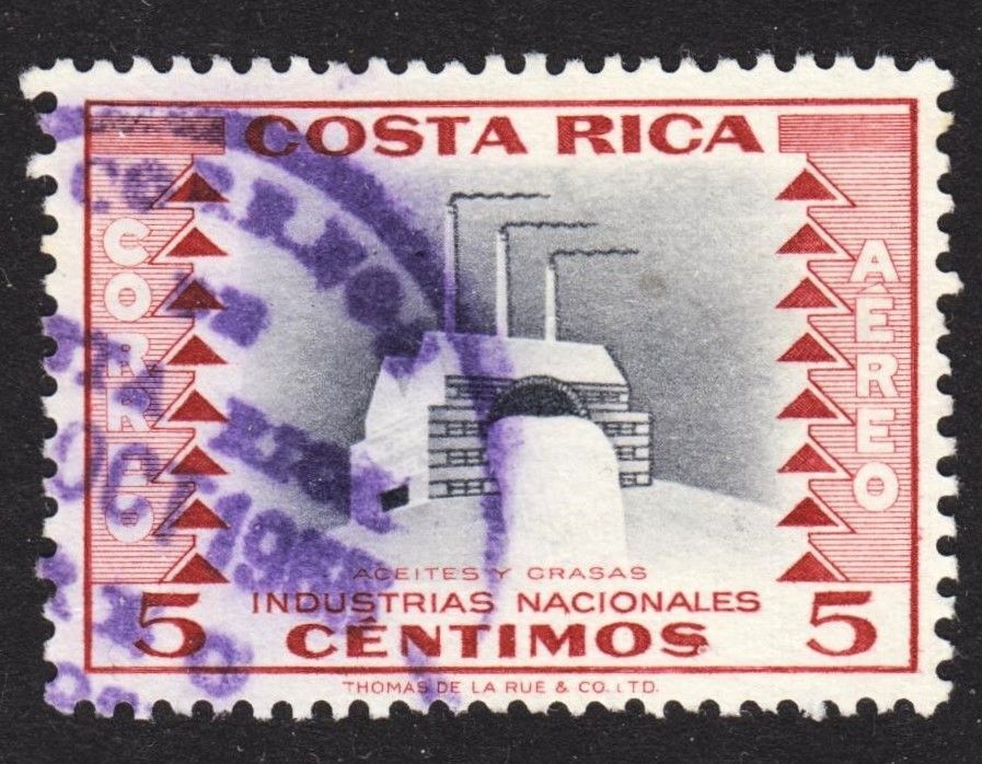 Costa Rica Scott C227 VF used. FREE... | Central & South America ...