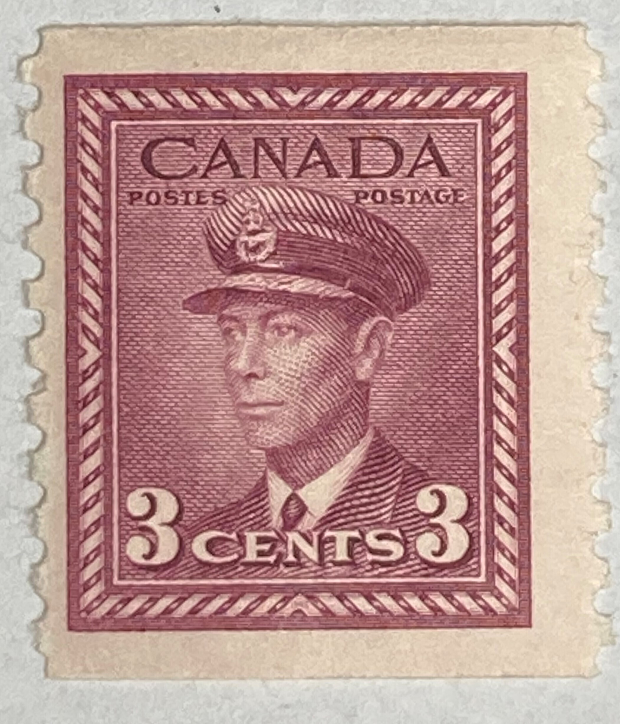CANADA 1948 #280 King George VI War Issue Coil Stamp - MNH (CV 15 ...