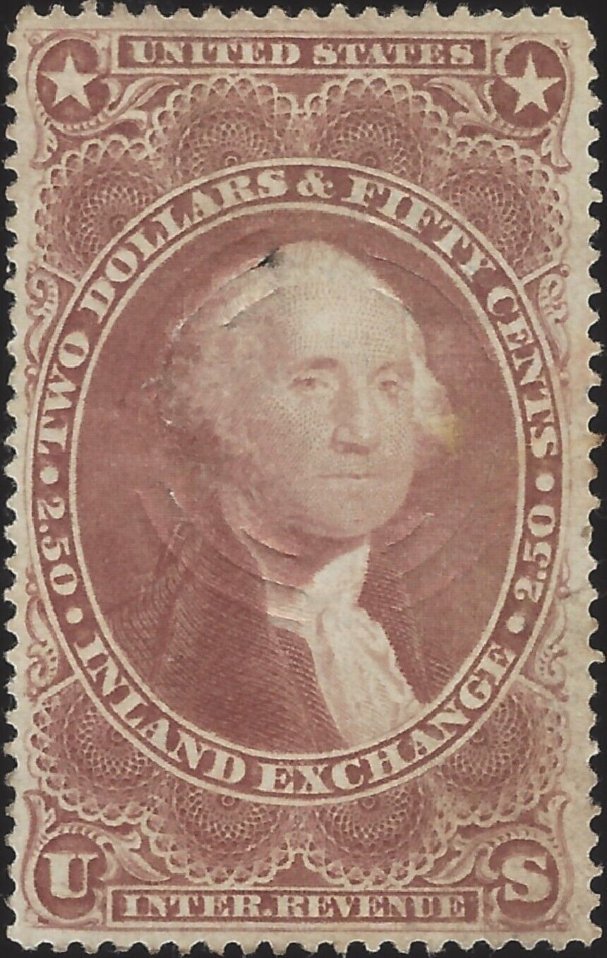 US Scott #R84C Used VF 2.50 1861-1872 Inland Exchange Revenue Stamp ...