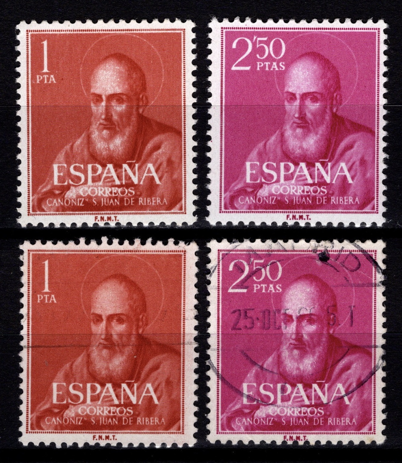 Spain 1960 Canonisation of St John of Ribera, Set [Mint/Used] | Europe ...