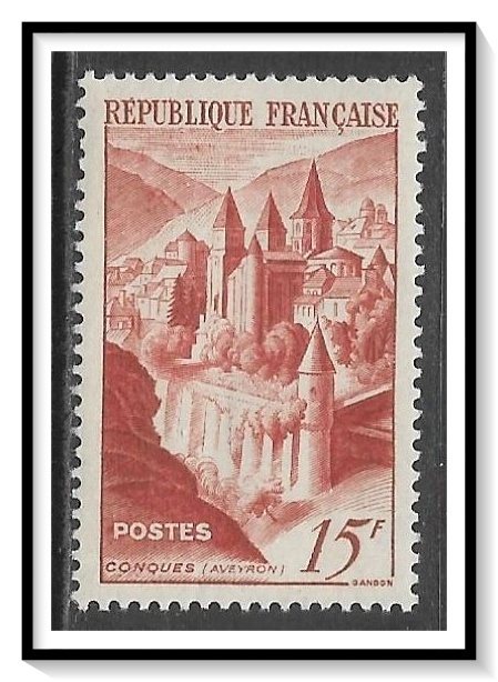 France #590 View Of Conques MH | Europe - France & Colonies, General ...