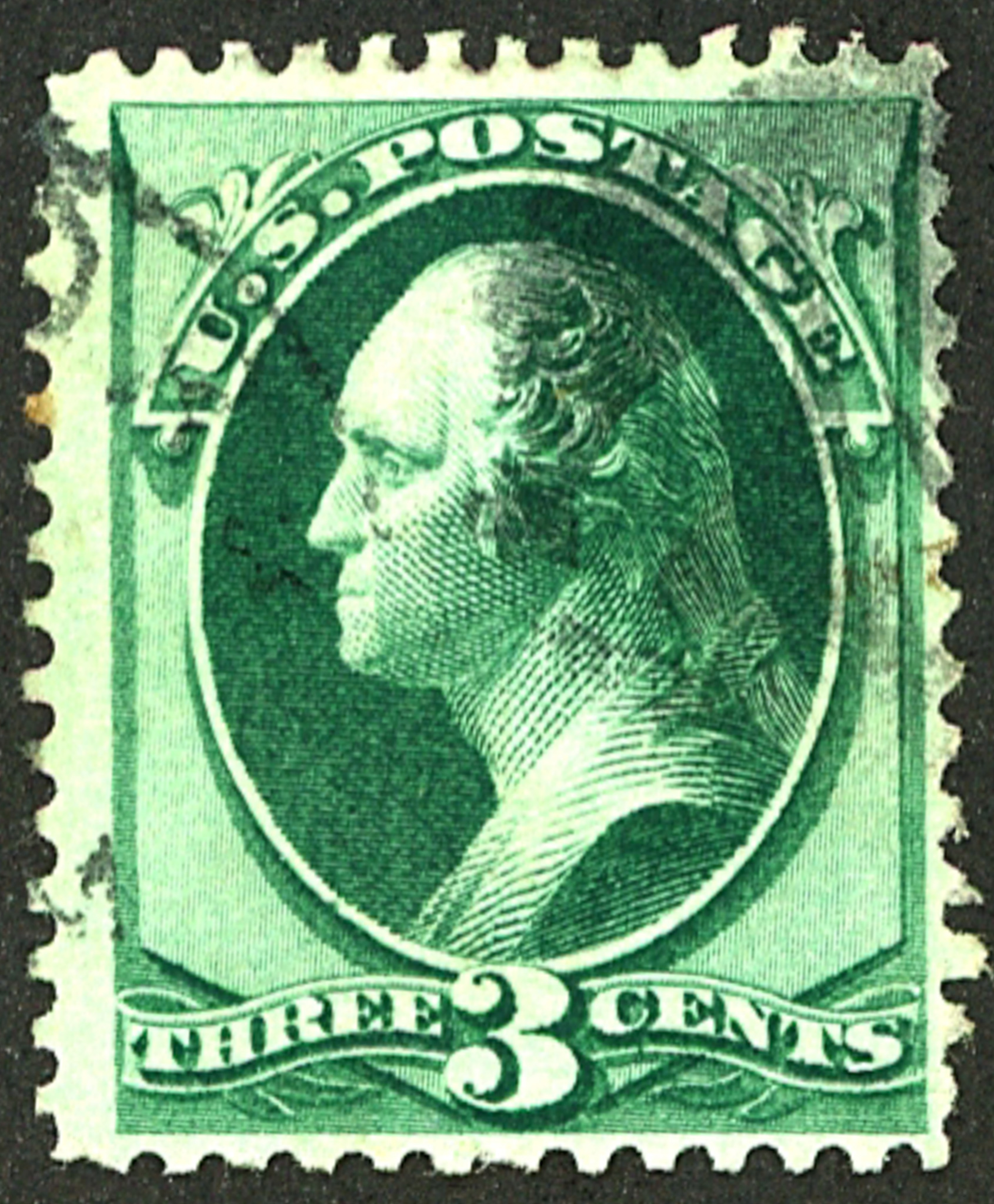 U.S. #136 USED | United States, General Issue Stamp / HipStamp